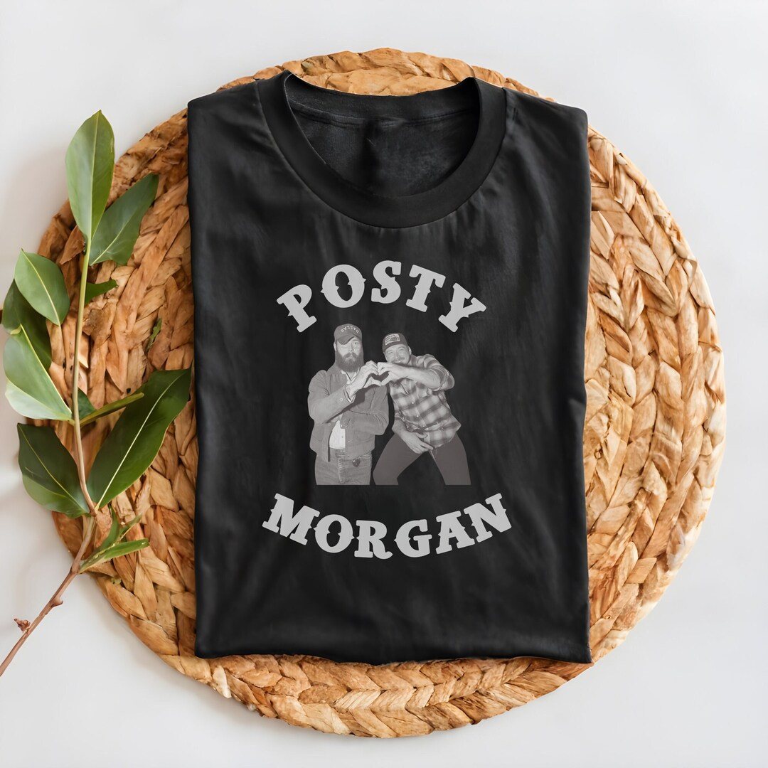 Posty and Morgan Had Some Help T-shirt, Unisex Posty T-shirt, Post ...