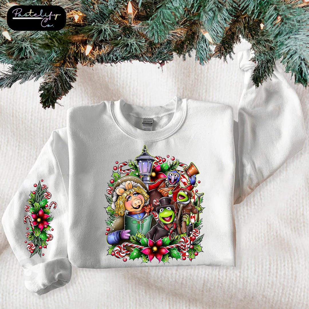 Muppets Unique Christmas T-shirt Long Sleeve Sweater Hoodie Options - Etsy
