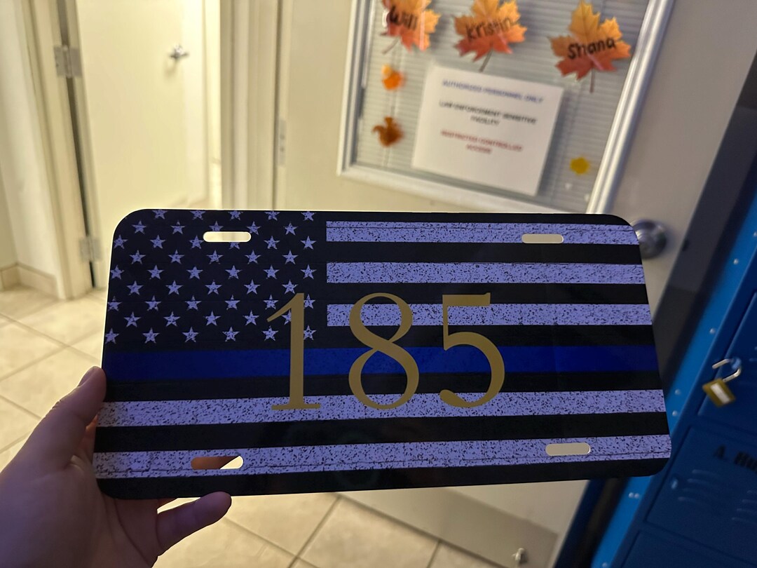 Custom License Plate Cover Police, Fire, EMS, Dispatch First Responder ...