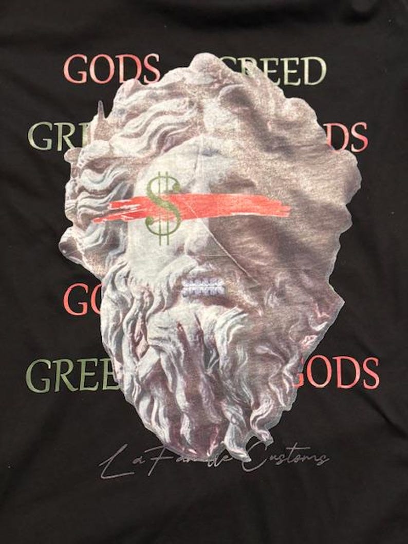 Greed Gods Apparel - Etsy