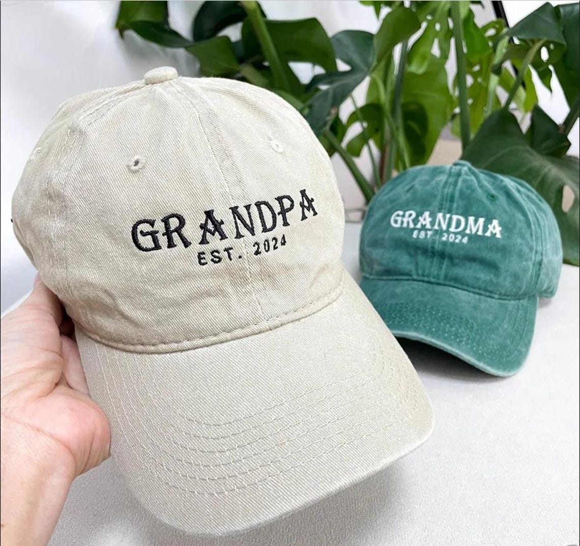 Your Text Here Hat, Custom Embroidered Dad Cap, Vintage Baseball Hat ...