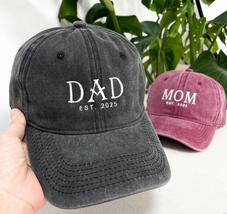 Your Text Here Hat, Custom Embroidered Dad Cap, Vintage Baseball Hat ...