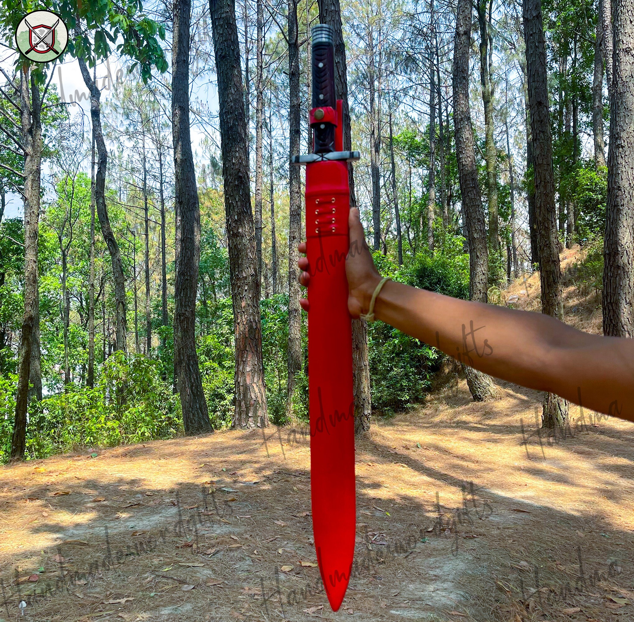 Custom Handmade Swords: Handcrafted in Nepal, 29 5160 Blade, Medieval ...