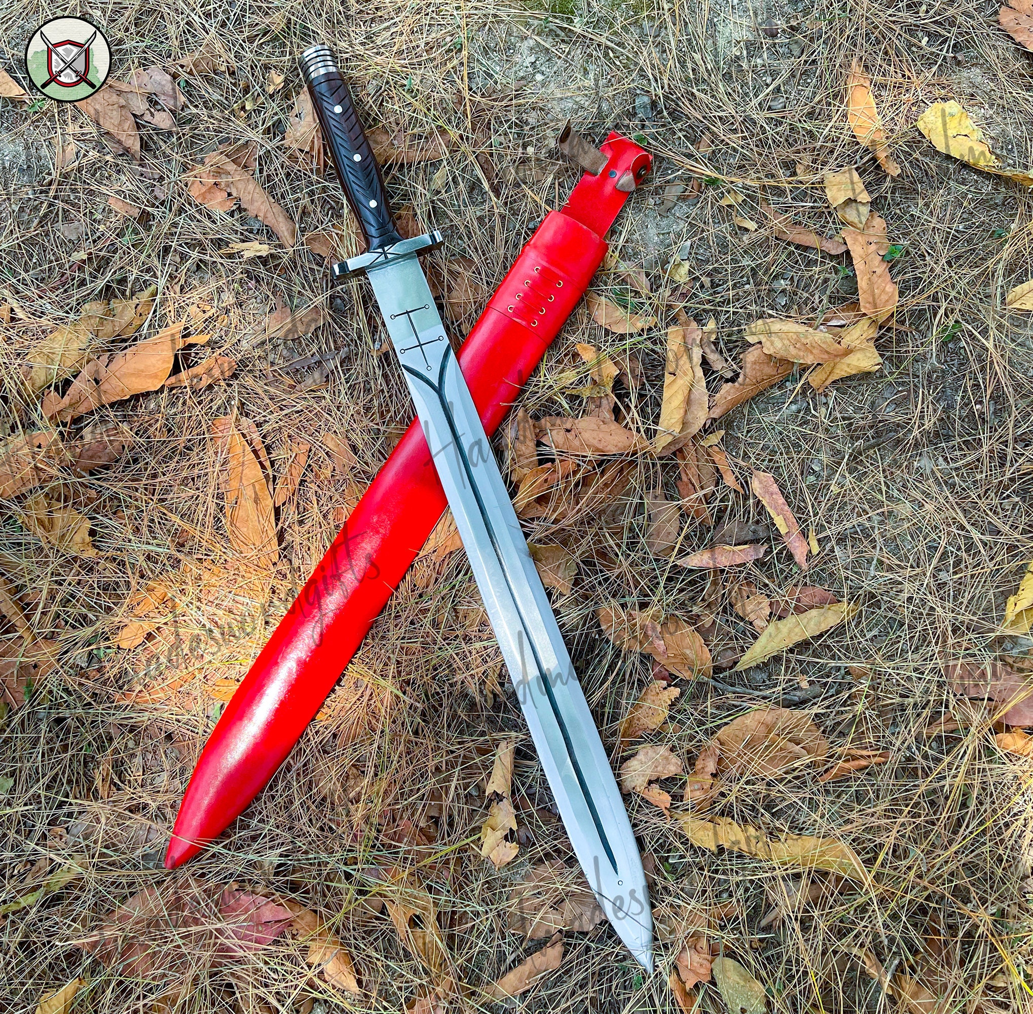 Custom Handmade Swords: Handcrafted in Nepal, 29 5160 Blade, Medieval ...