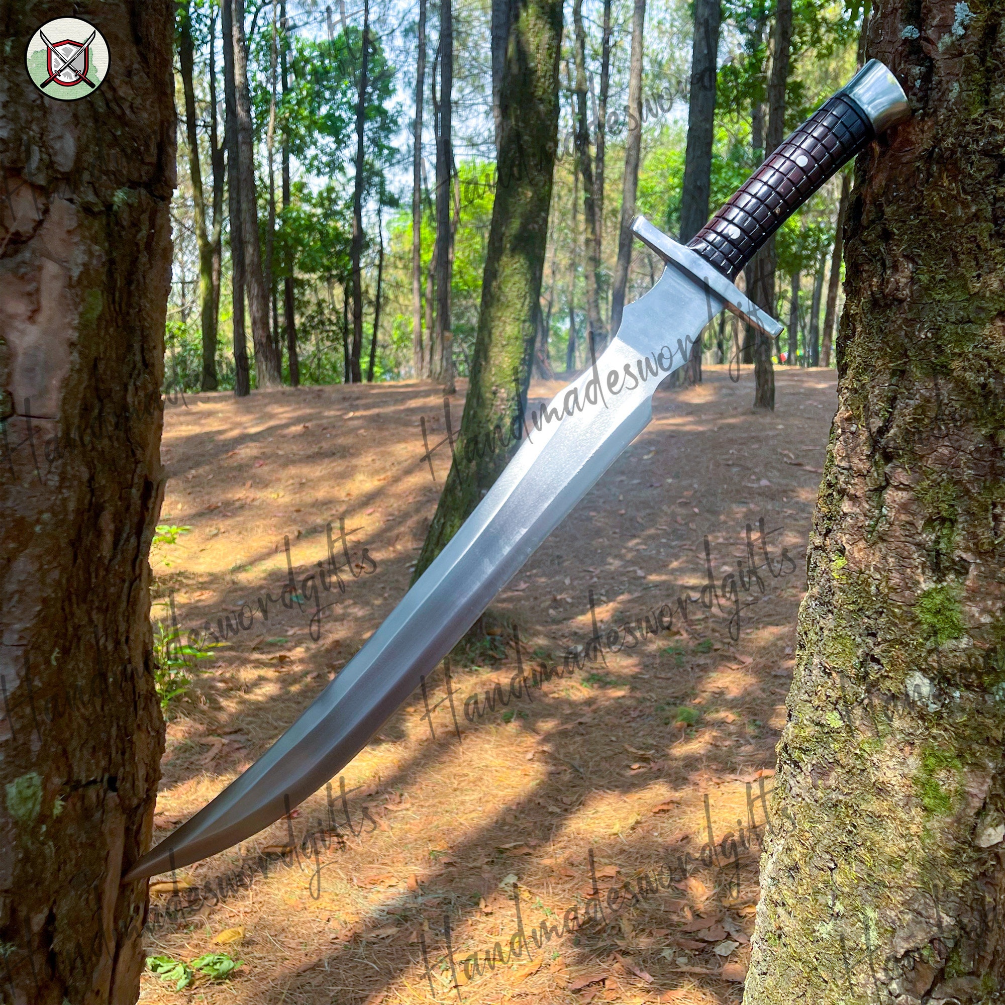 19-inch Jungle Handmade Sword Handcrafted for Adventure Fully ...
