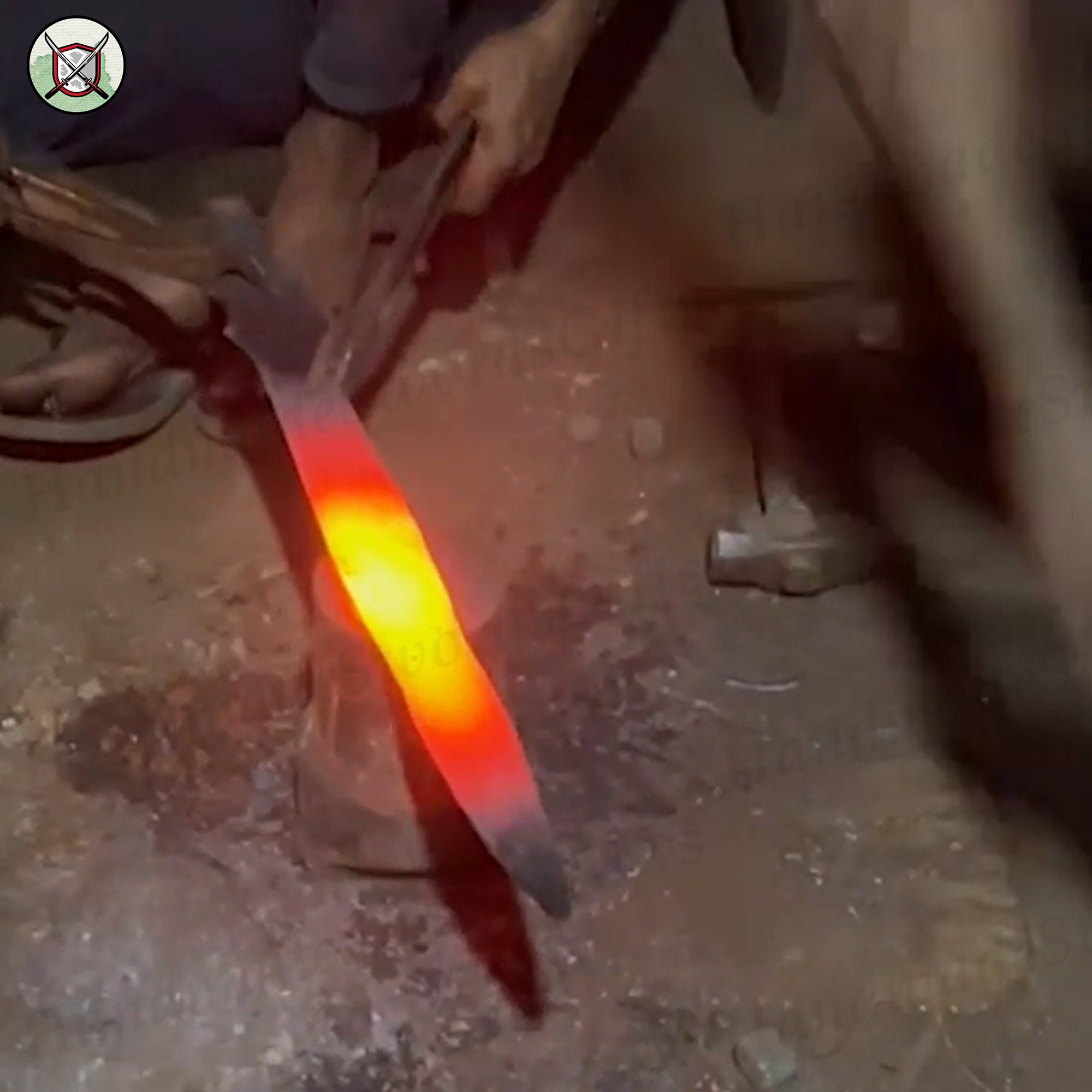 Handforged 29-inch Sword: Crafted From 5160 Carbon Steel and Enhanced ...
