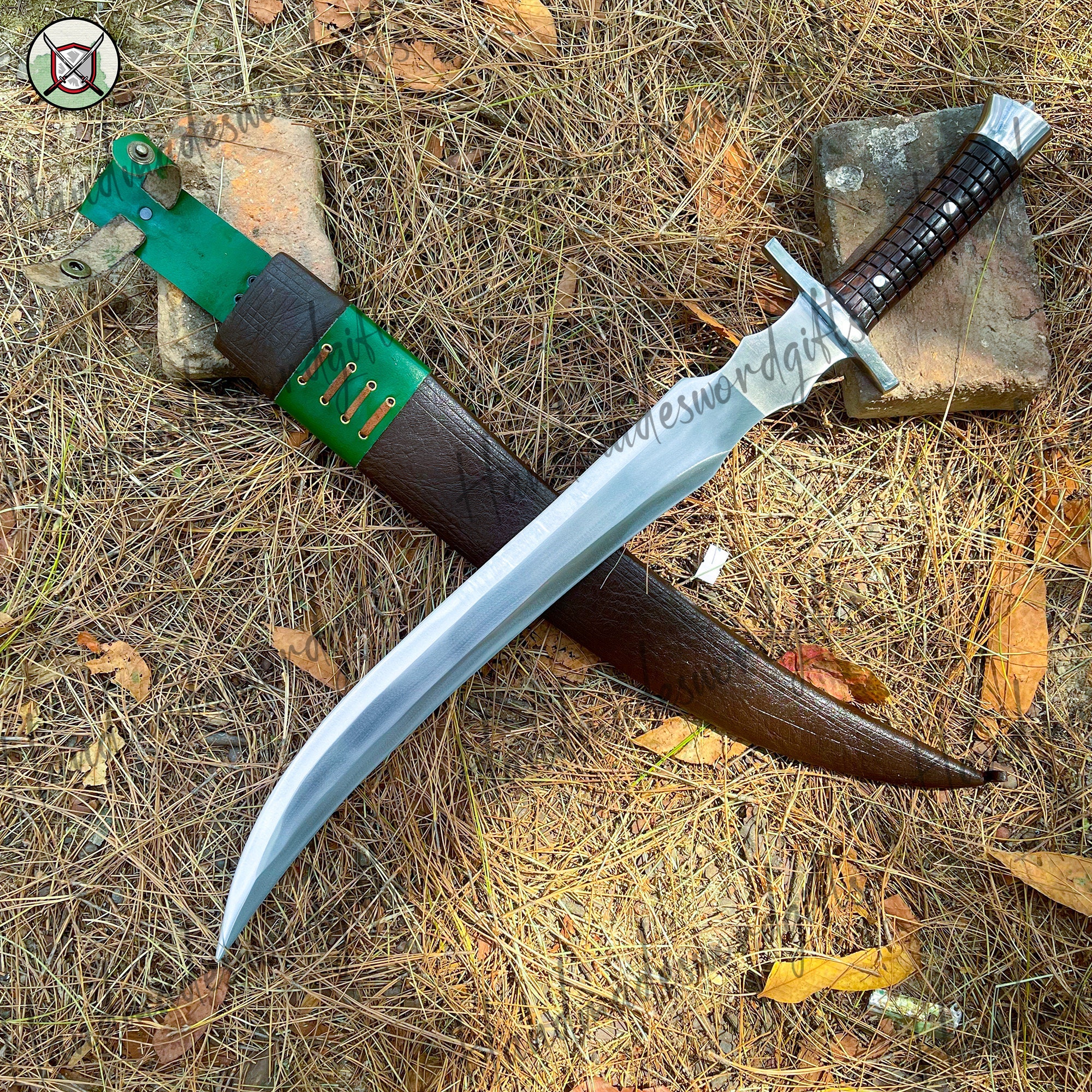 19-inch Jungle Handmade Sword Handcrafted for Adventure Fully ...