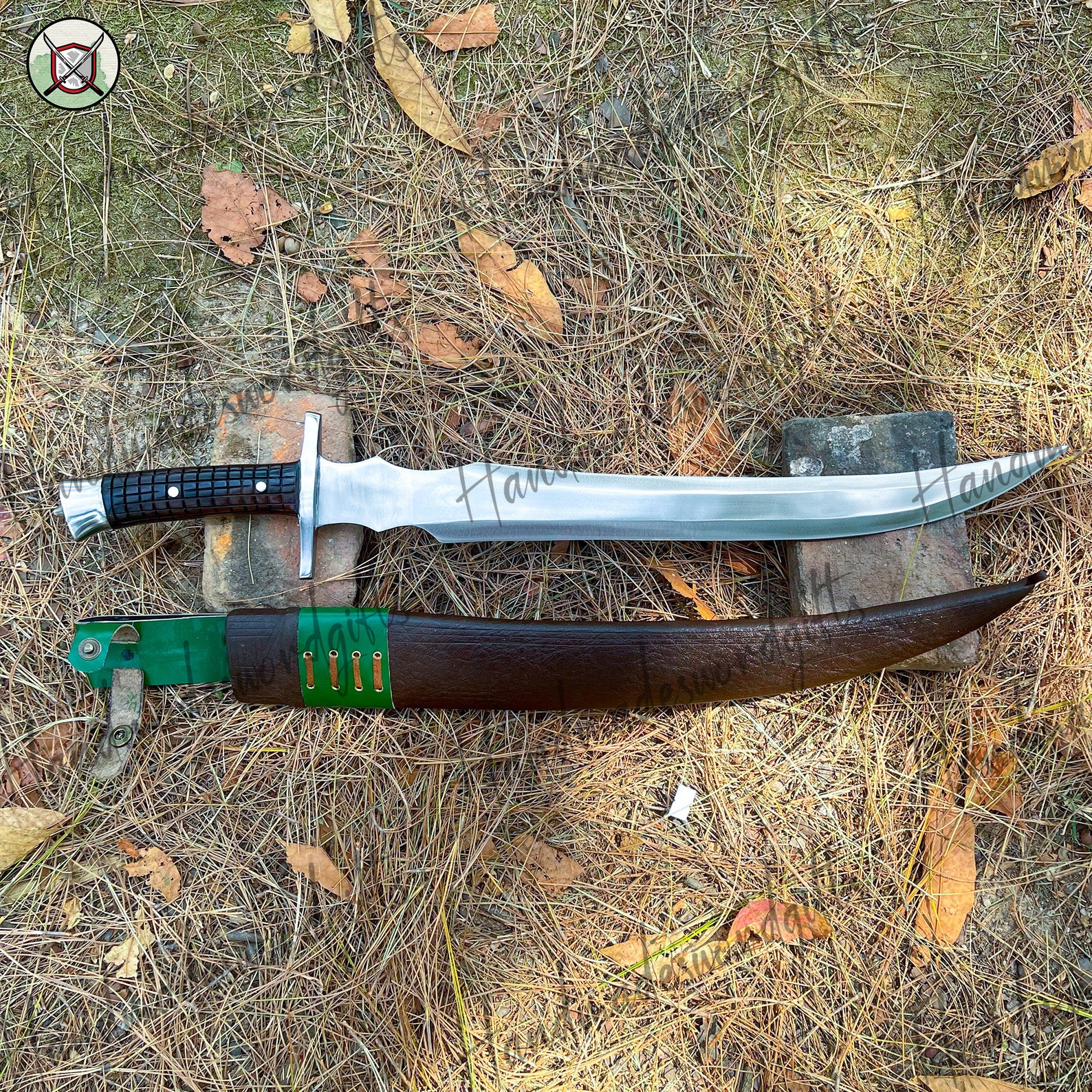 19-inch Jungle Handmade Sword Handcrafted for Adventure Fully ...
