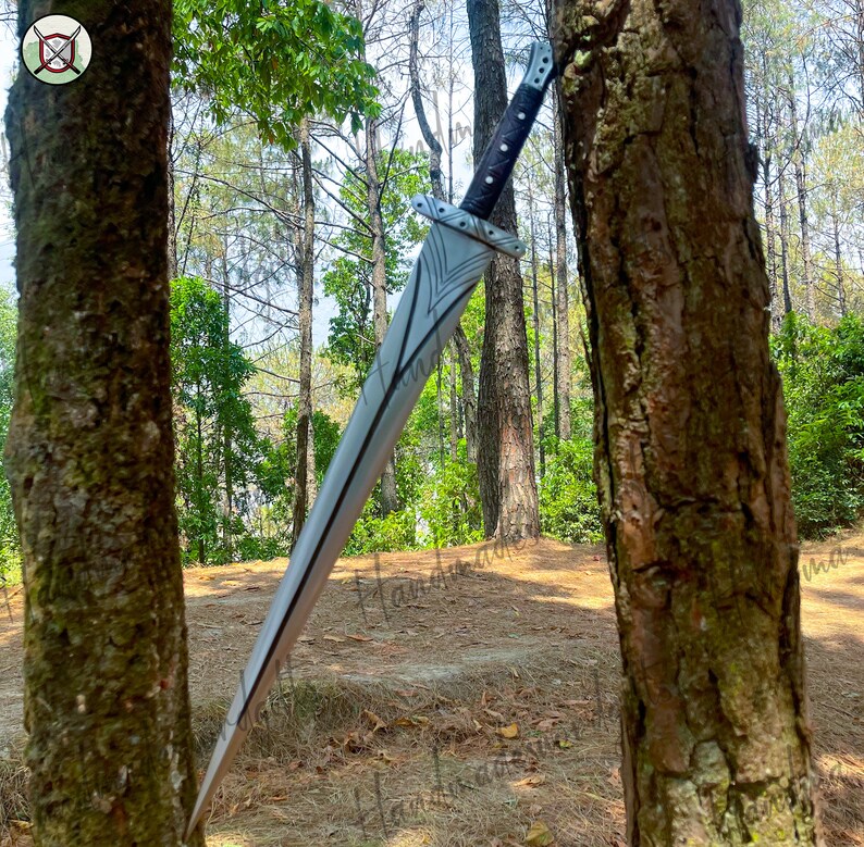 Custom Handmade Swords: Handcrafted in Nepal, 29 5160 Blade, Medieval ...