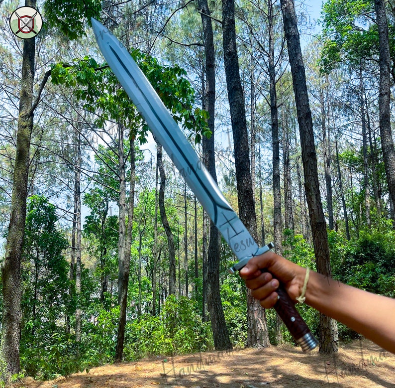 Custom Handmade Swords: Handcrafted in Nepal, 29 5160 Blade, Medieval ...