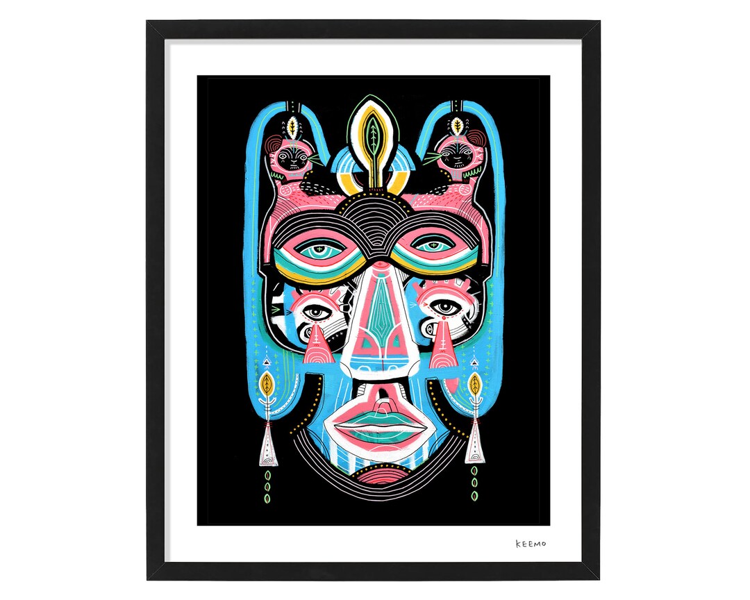 Keemo Signed Wall Fine Art Print | Place in Time | Frame Optional ...