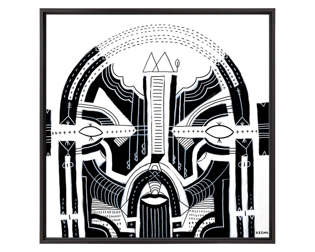 Original Painting by Keemo | Fine Art Wall Decor B&W Home Design ...