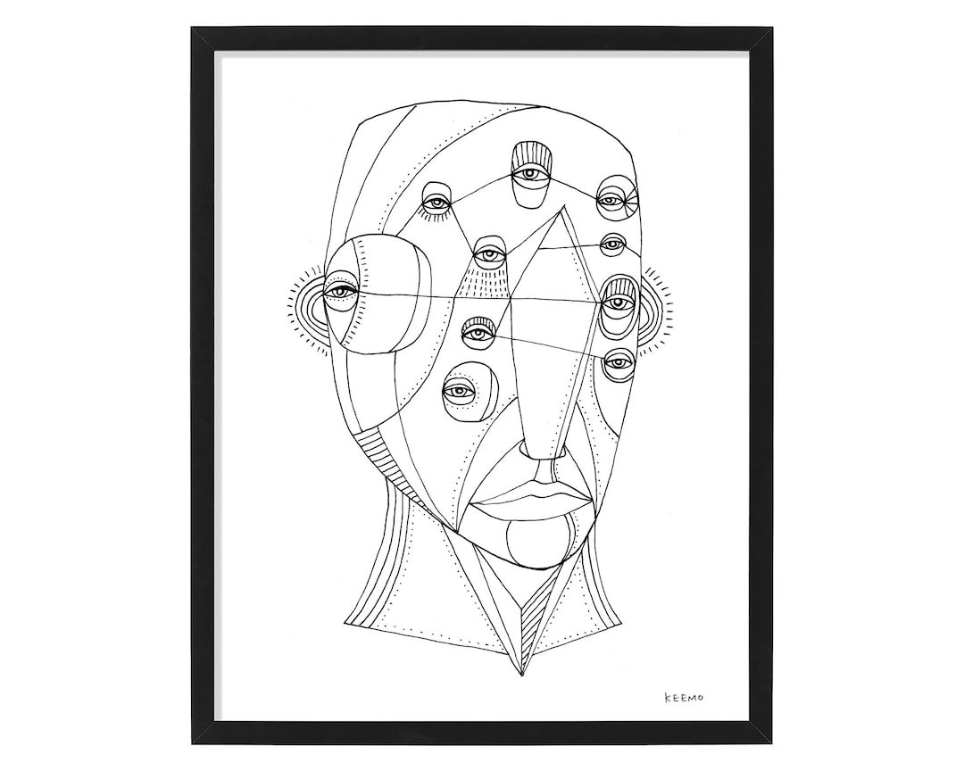 Keemo Signed Wall Fine Art Print | Seeing Clearly | Frame Optional ...