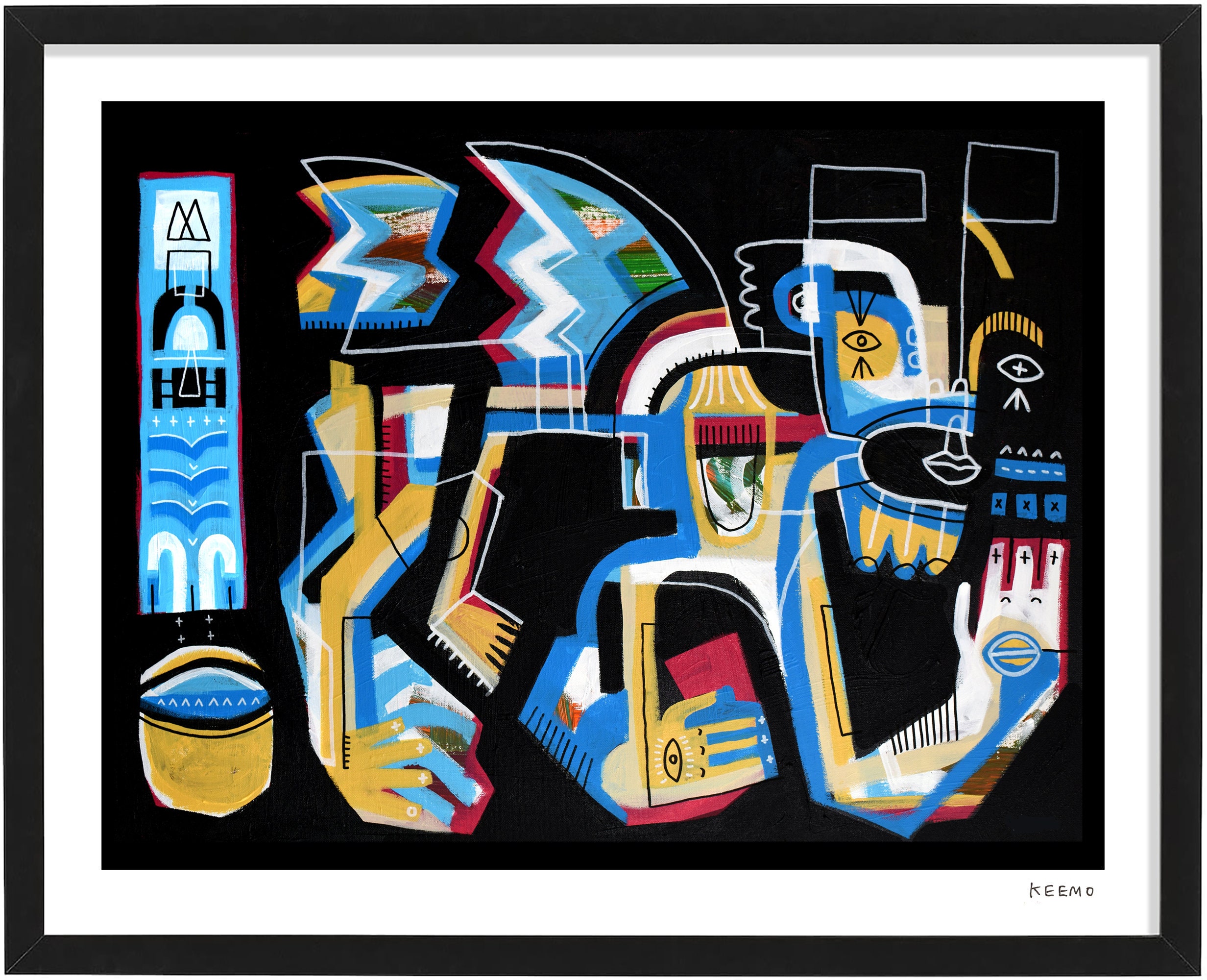 Keemo Signed Wall Fine Art Print | Griffin | Frame Optional | Modern ...