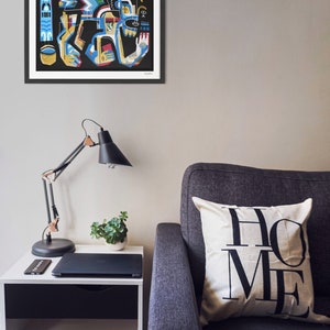 Keemo Signed Wall Fine Art Print | Griffin | Frame Optional | Modern ...