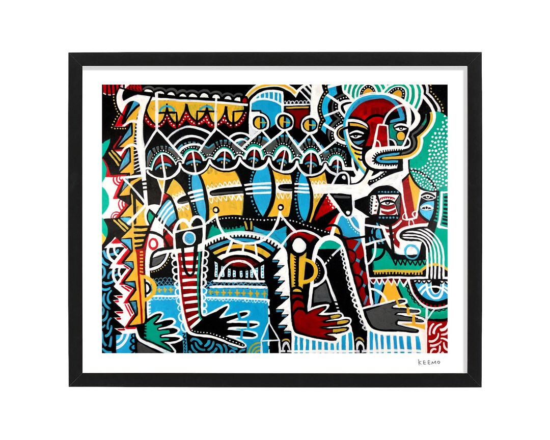 Keemo Signed Wall Fine Art Print | Shadow Self | Frame Optional ...