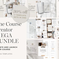 Module Cover Templates, Course Creator Templates, Online Course Module ...
