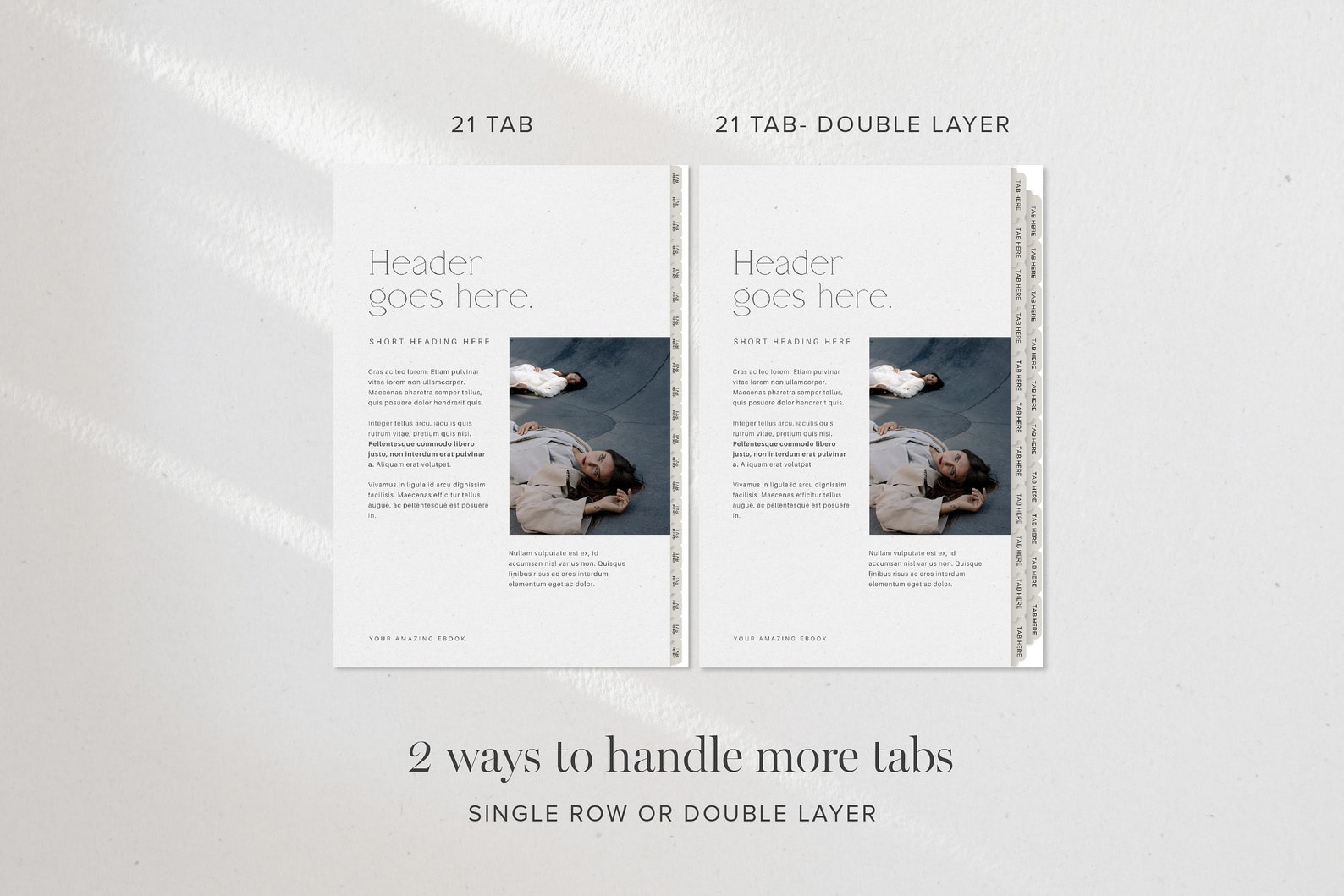 Editable Digital Hyperlink Tab Document Canva Template | Kit for ...