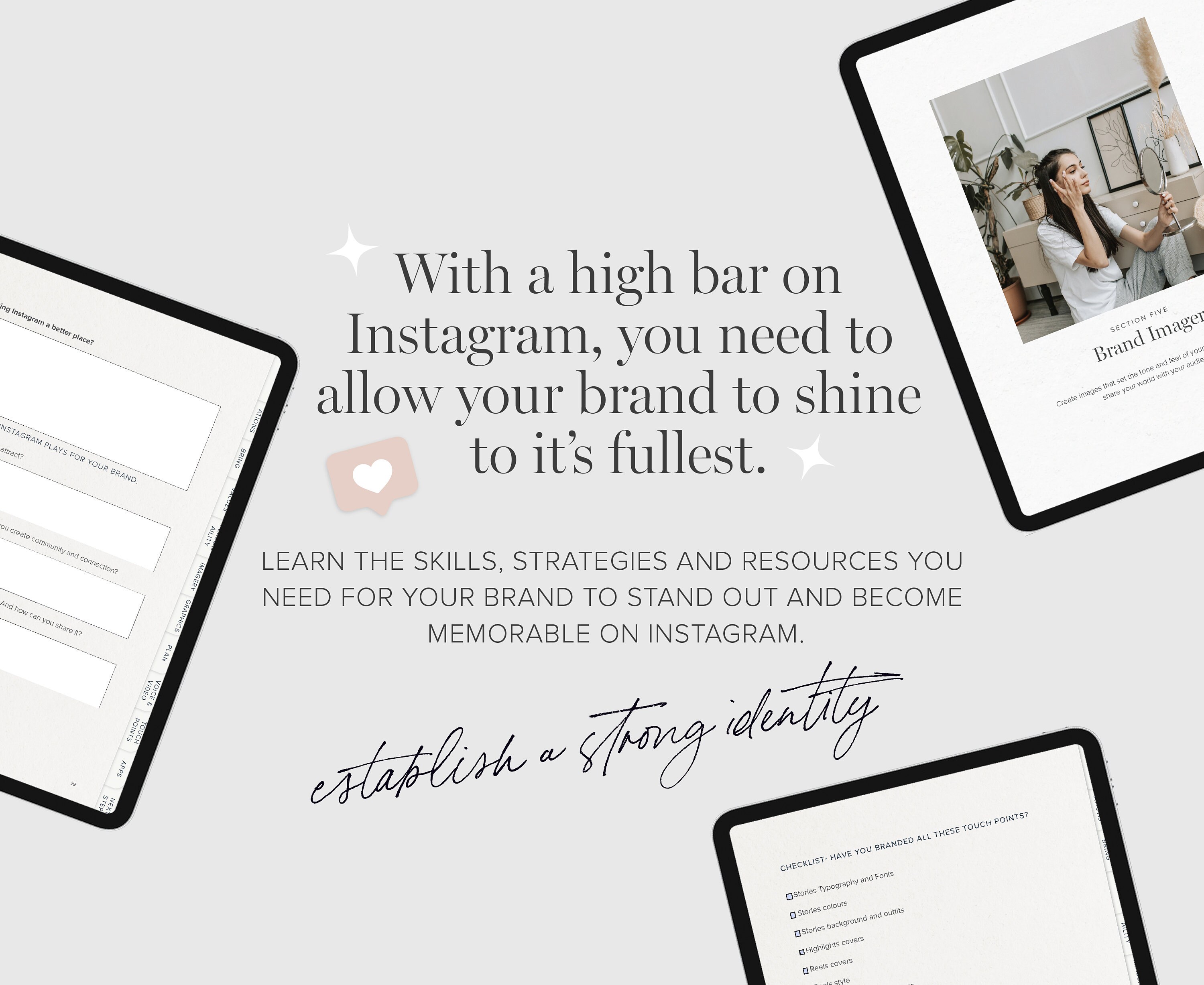 Brand Gram Interactive E-book Journal - Instagram Branding for Business ...