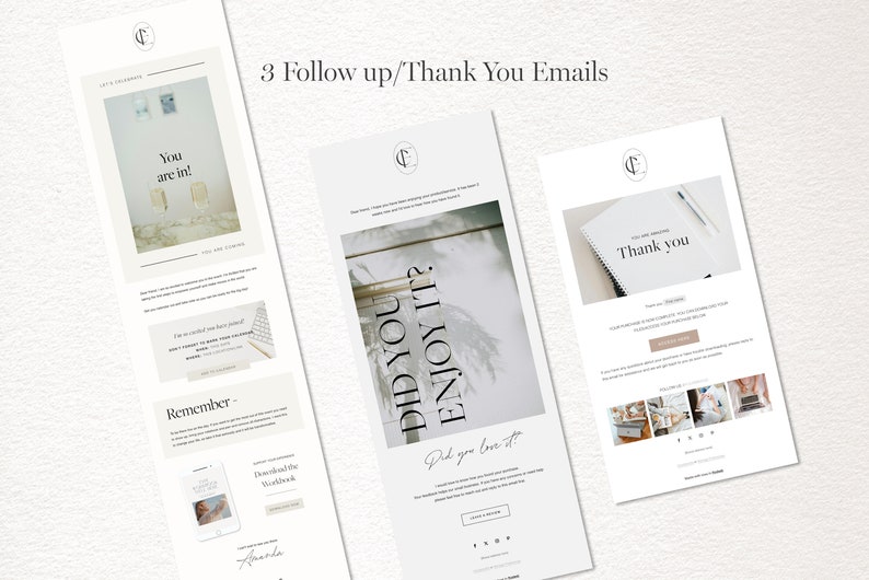 Flodesk Email Template Bundle | Marketing Email and Forms for Small ...