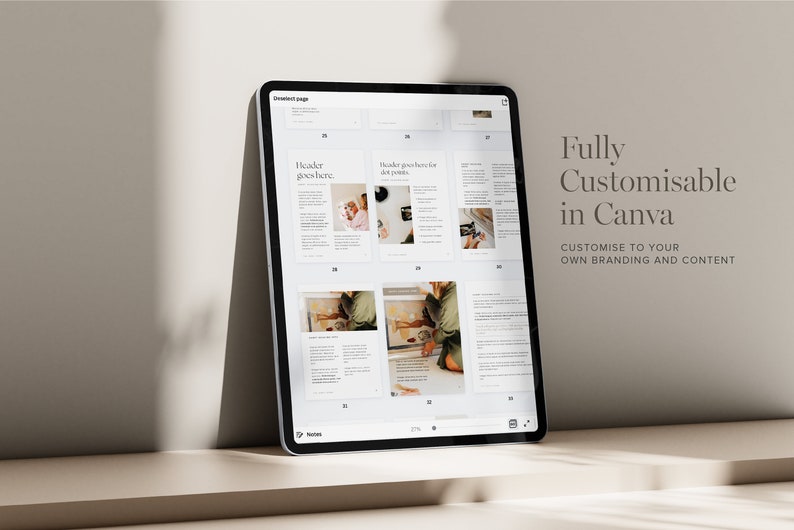 Editable Canva Ebook Template Kit for Creating Guidebook Lead Magnets ...