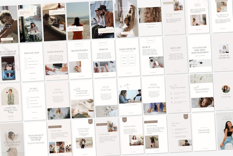 Pinterest Idea Pin Canva Templates for Business Content - Etsy