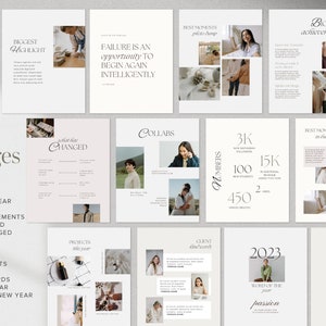 Year in Review Recap Celebration Highlights and Memories for Business ...