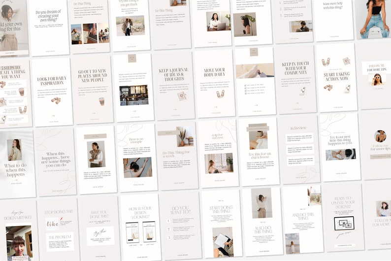 Pinterest Idea Pin Canva Templates for Business Content - Etsy