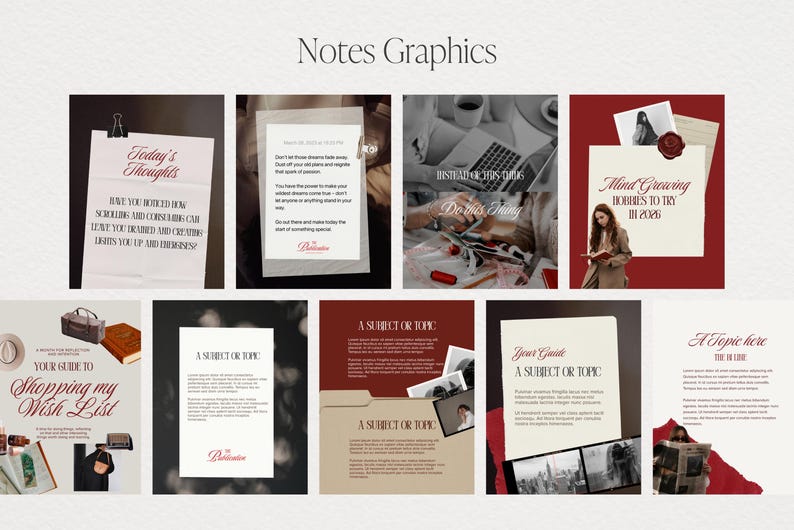 Substack Branding Kit Canva Templates - Editorial Newsletter Graphics ...