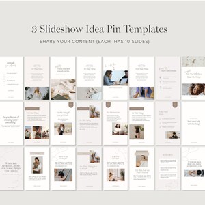 Pinterest Idea Pin Canva Templates for Business Content | Pinterest ...