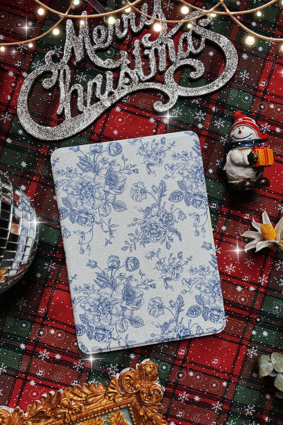 Botanical Blue Kindle Paperwhite Case 2024 Vintage Paperwhite 11th 6.8 ...