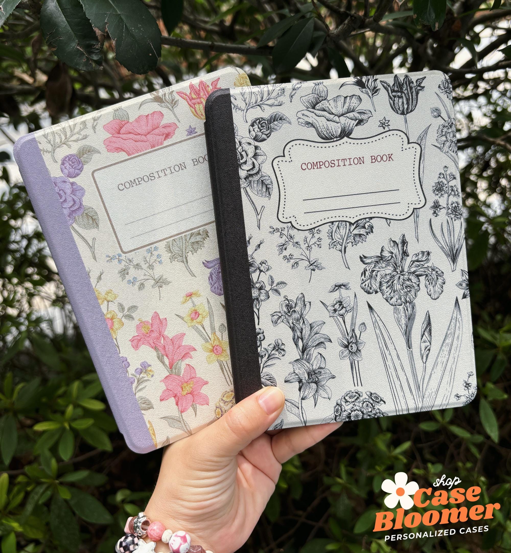 Custom Botanical Composition Book iPad Case iPad Pro 13 12.9 11 Air6/7 ...