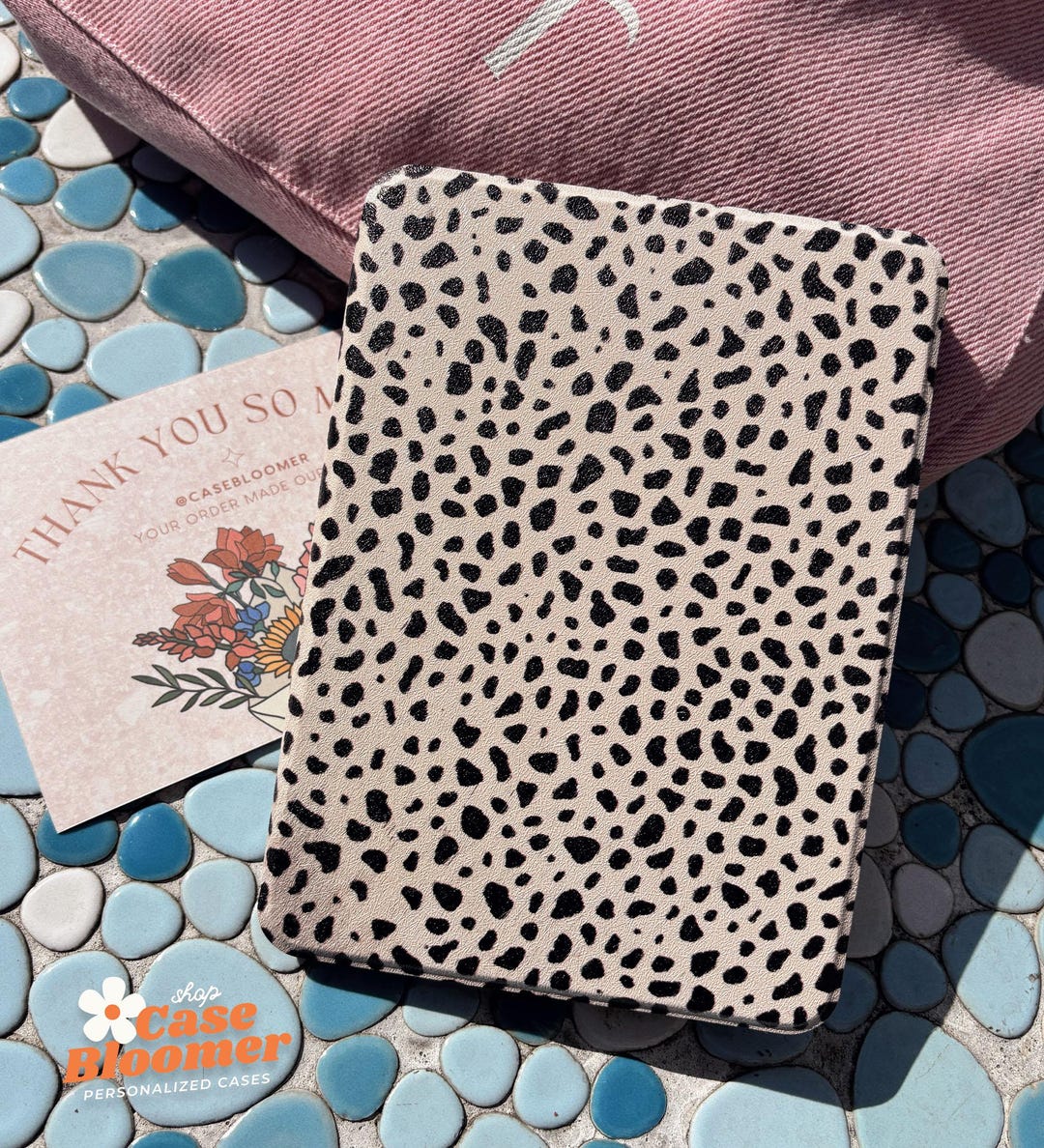 Animal Print Kindle Paperwhite Case With Auto Sleep/wake, Custom Name ...