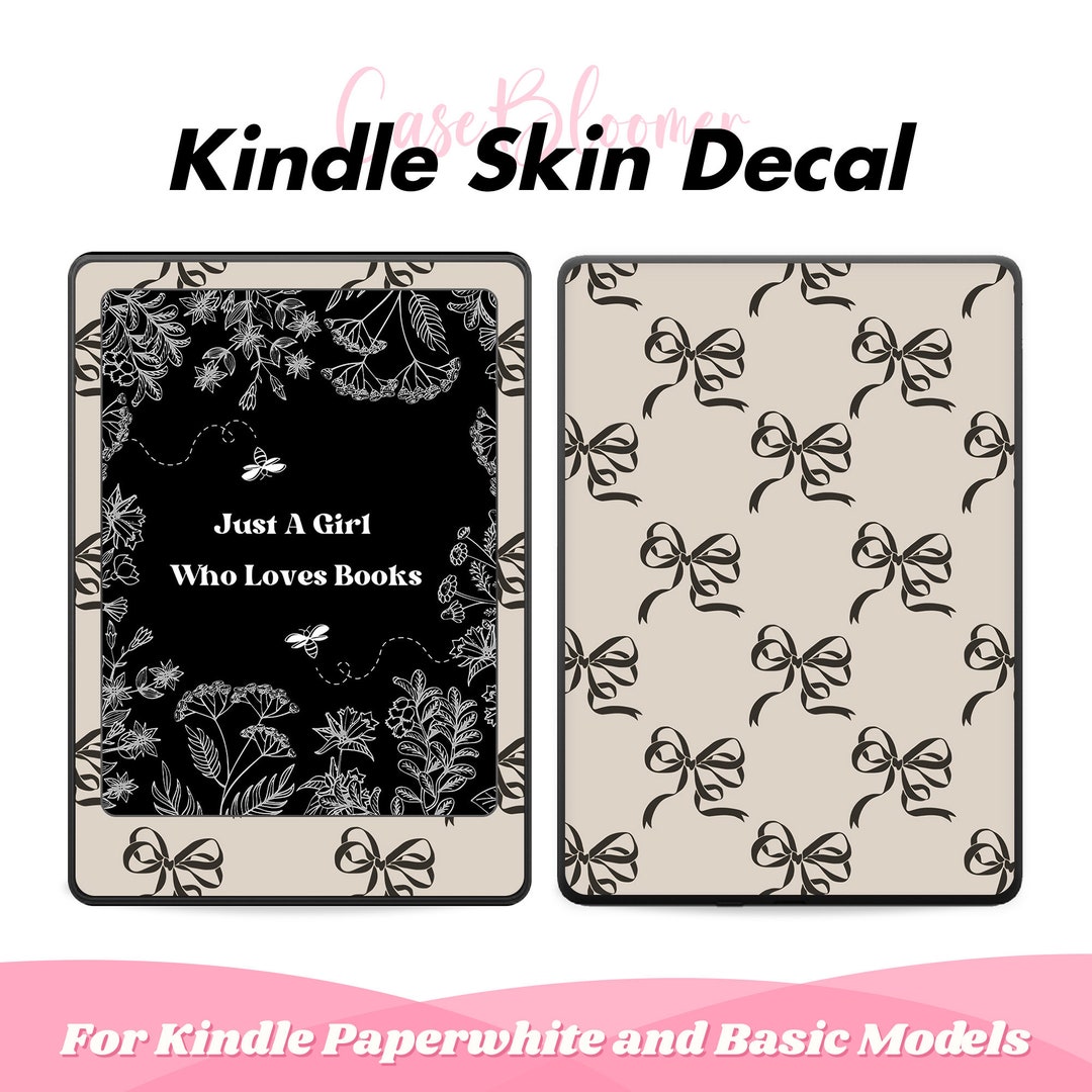 Coquette Kindle Colorsoft Skin Vinyl WRAP Amazon Kindle 2024 Decal ...