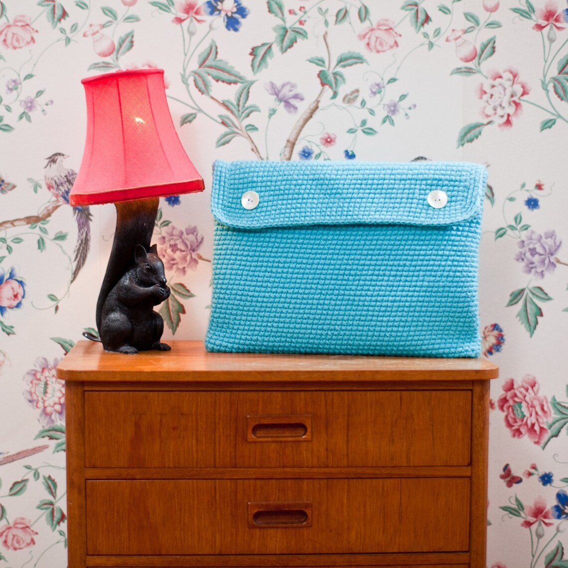 Handmade Laptop Case, Crocheted, Lined Sleeve MacBook Computer - Etsy