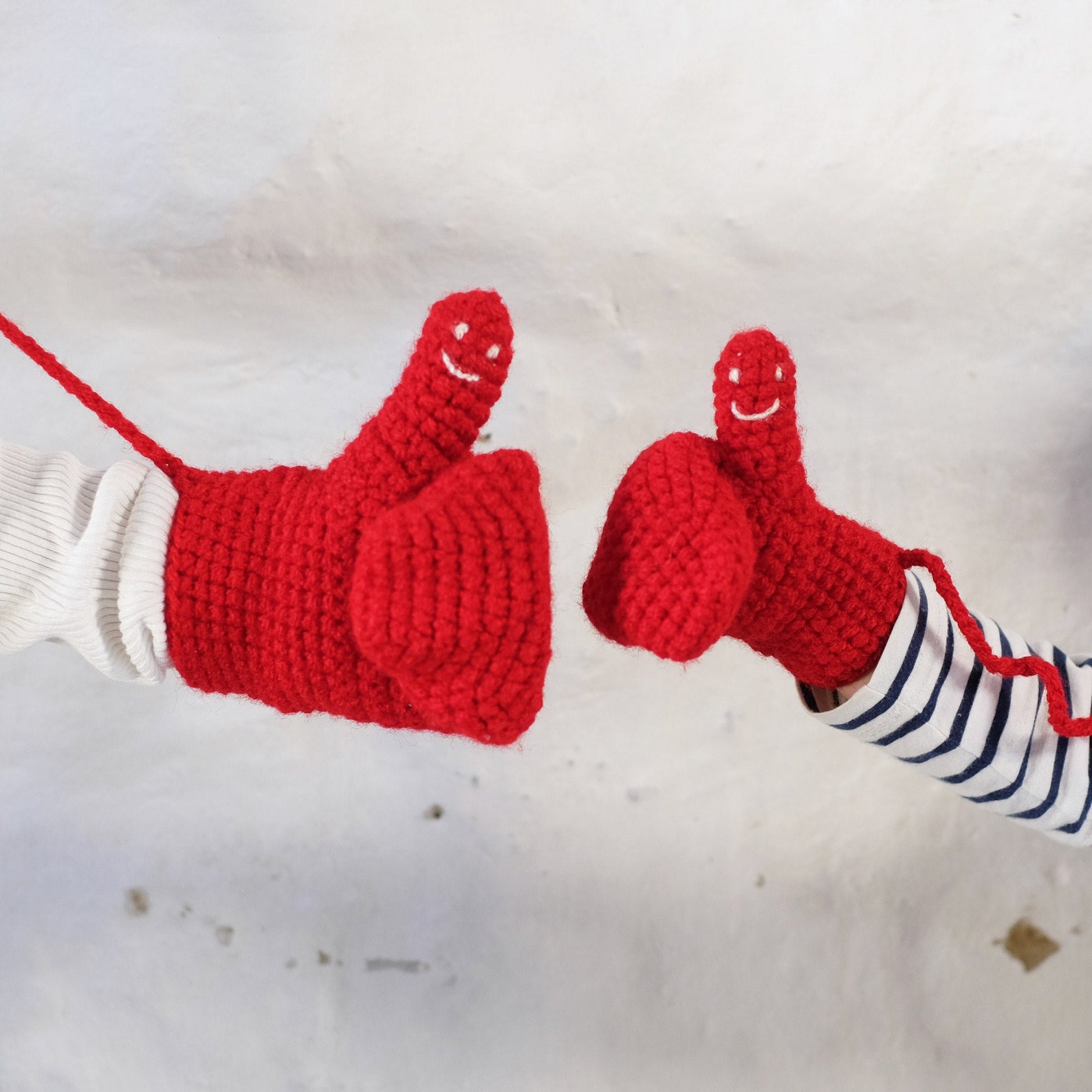 Mittens With Smiley Faces Handmade for Adults, Babies and Kids - Etsy