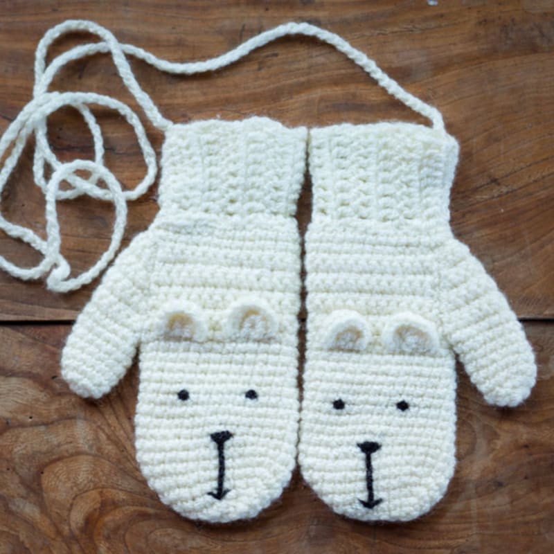Animal Mittens - Etsy