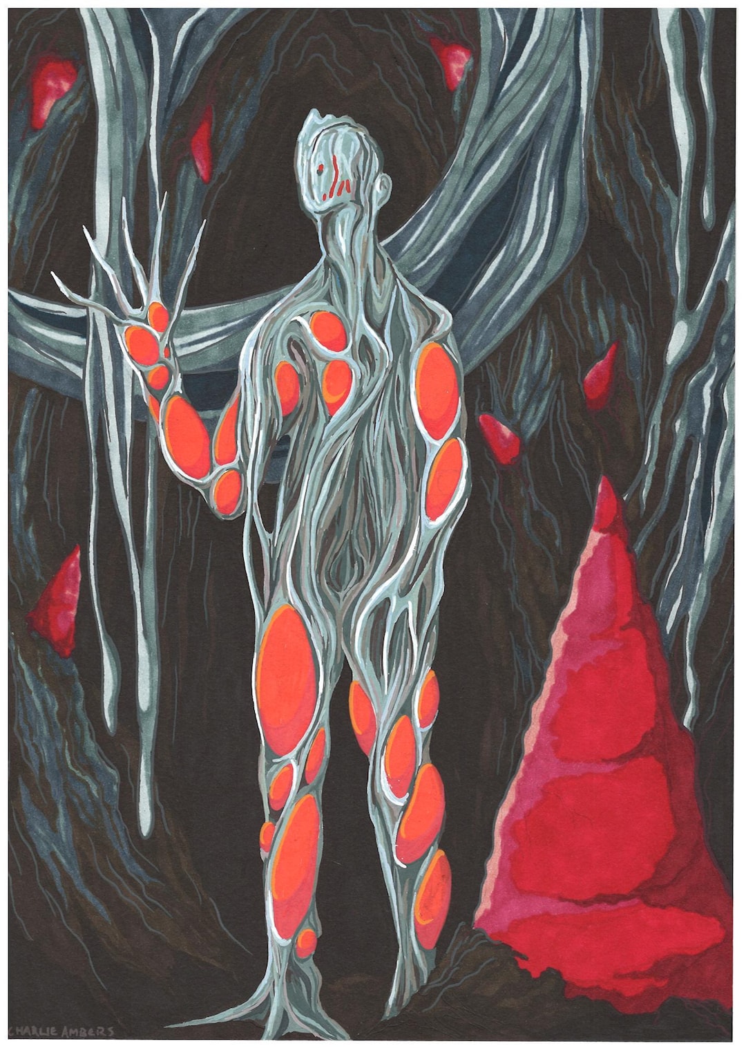 Tendon Man original Handmade Artwork - Etsy