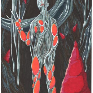 Tendon Man original Handmade Artwork - Etsy