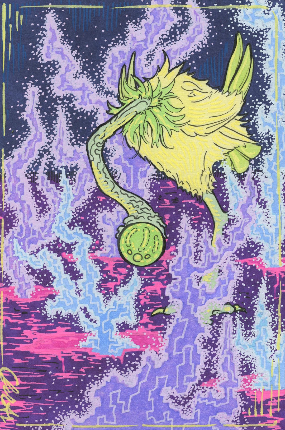 Original Illustration "reckless" by Charlie Austen - Etsy