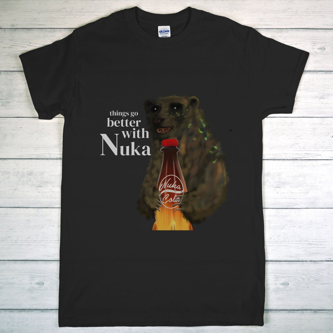 Nuka Cola Tee Fallout Merch Fallout Tee Nuka Cola Shirt Gamer Shirt ...