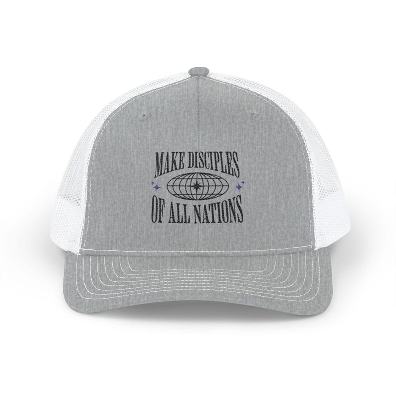 Make Disciples of All Nations Hat Christian Hat Inspiration Bible Cap ...
