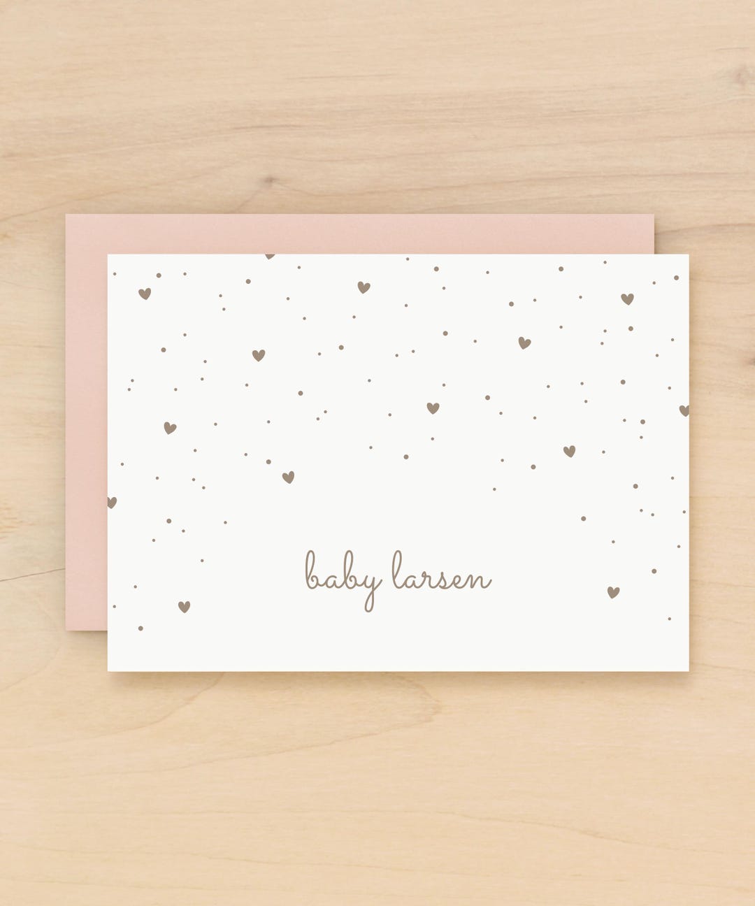 Gender Neutral Baby Shower Thank You Cards | Personalized Newborn Gift ...