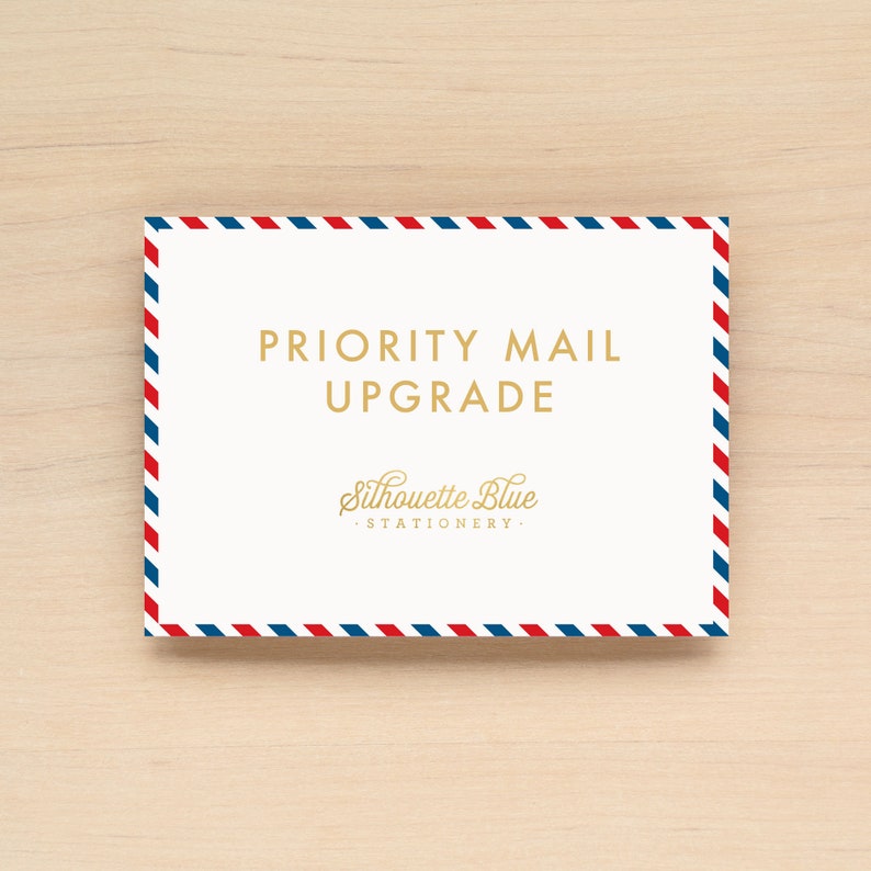 PRIORITY MAIL UPGRADE - Etsy