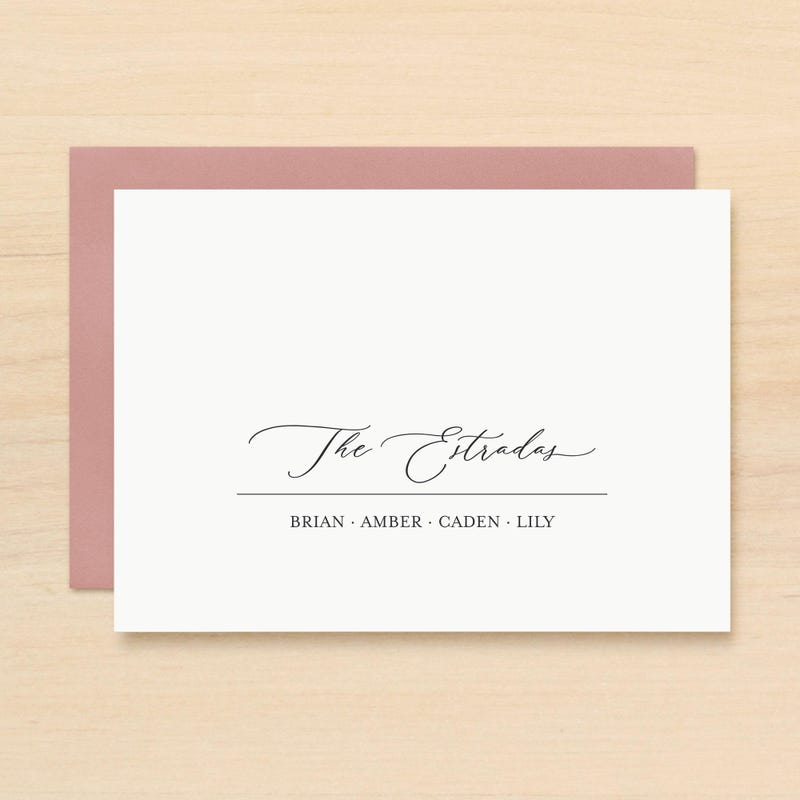 Custom Note Card - Etsy