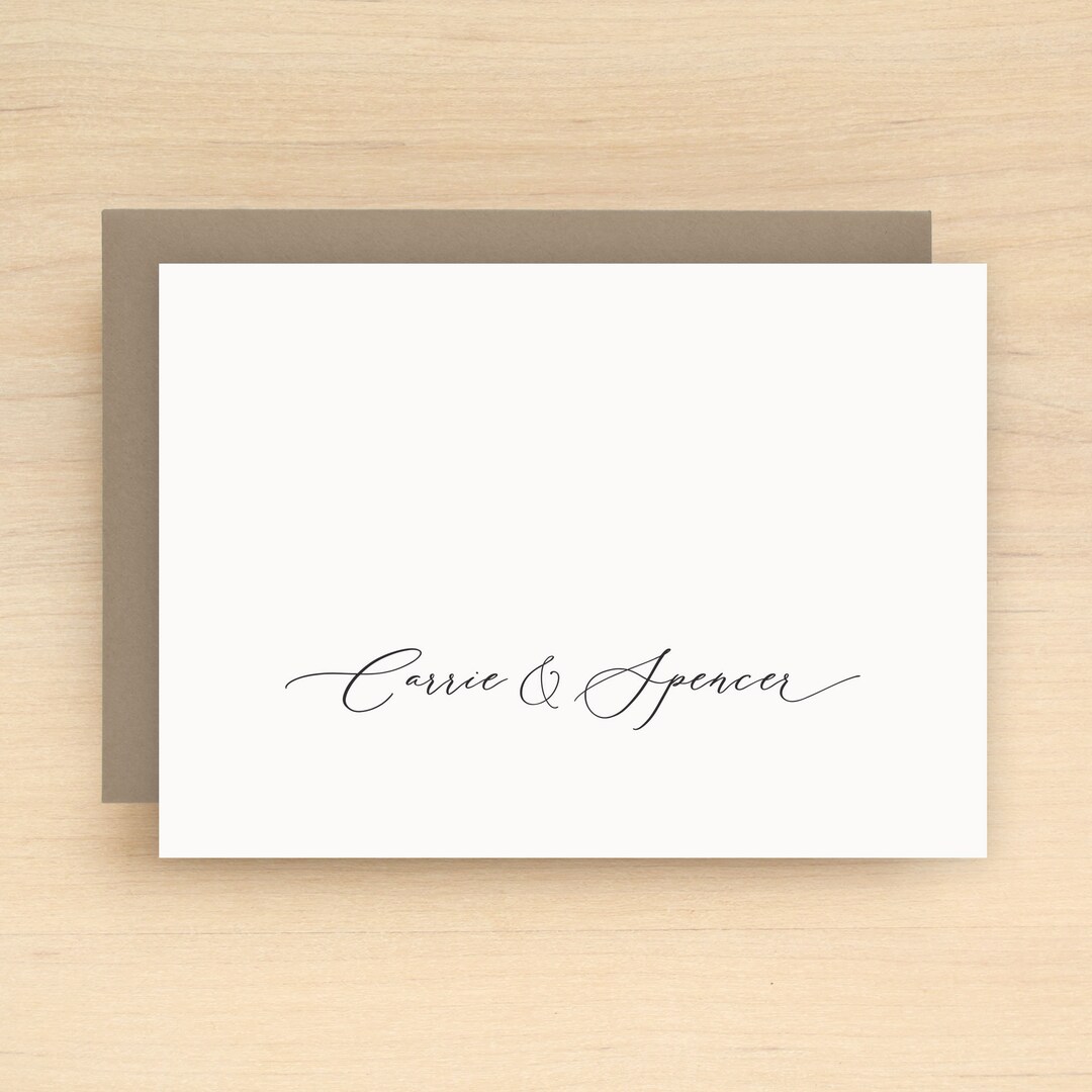 Couples Stationery Personalized Stationary for Couples ROMANCE Design ...