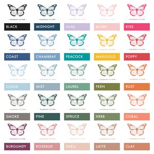 Personalized Stationery Set MONARCH Custom Note Card - Etsy