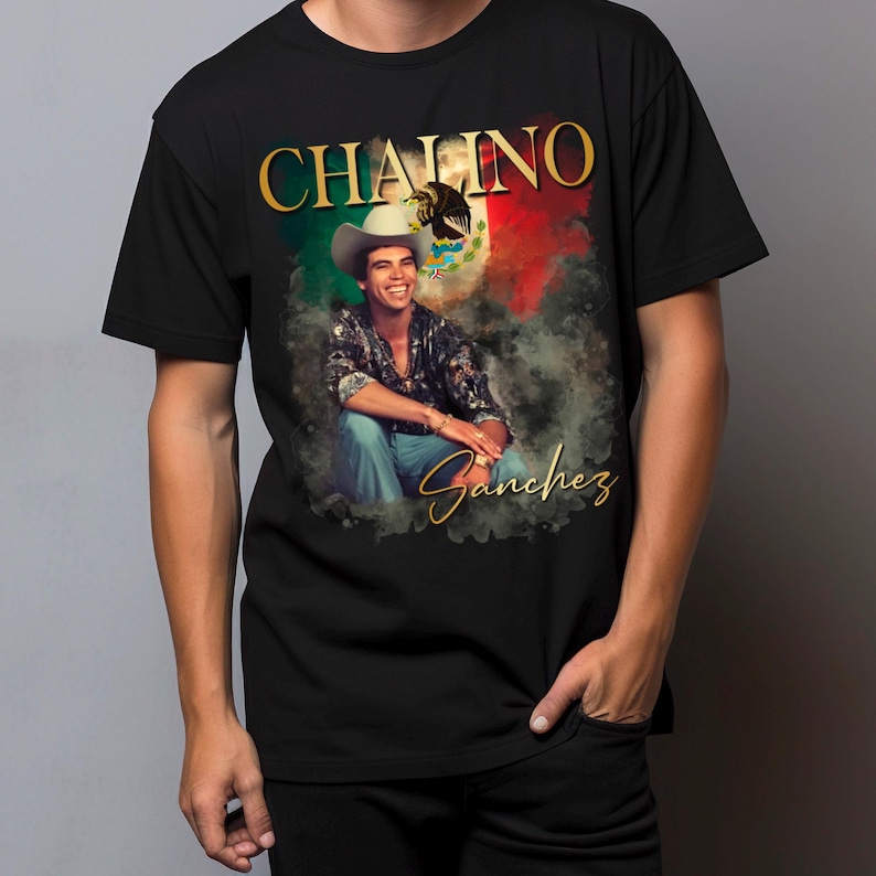 Chalino Sanchez PNG File: El Rey Del Corrido T-shirt Design (digital ...
