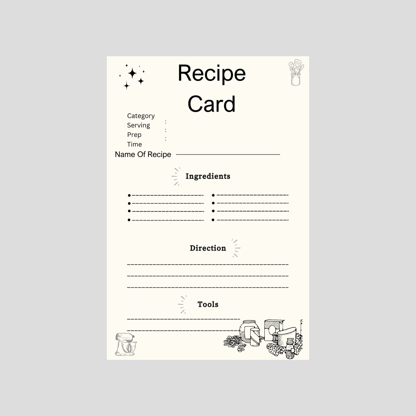 Editable Recipe Book Template/recipe PDF Template/recipe Book Template ...