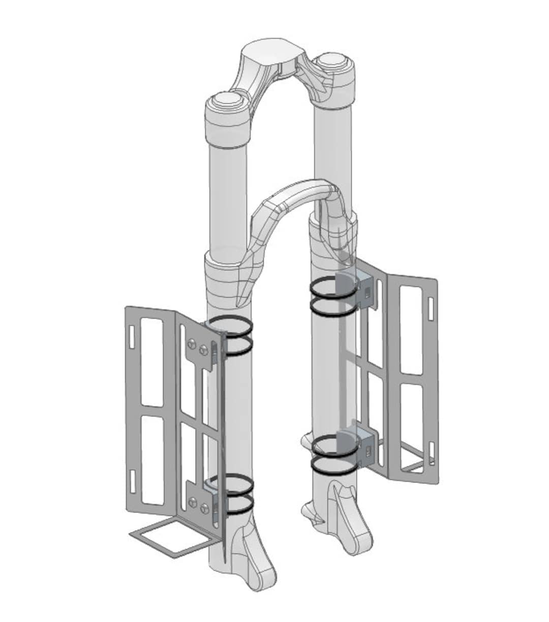 Bike Side Fork Holder - Etsy